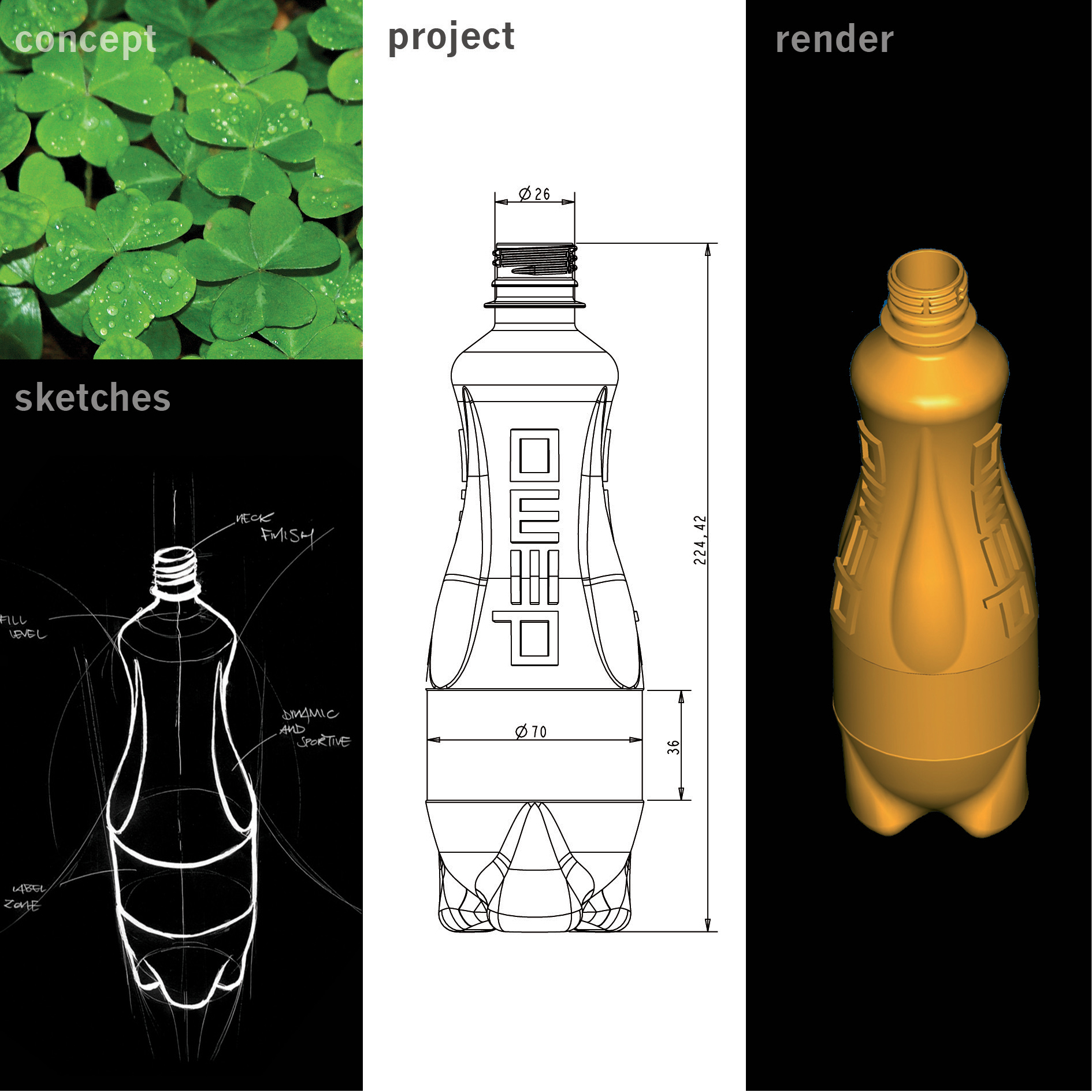 PET Bottle Design - Alberto Cipriani Architect